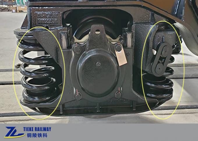 DIN 2096 Railway Bogie Parts Suspension Inner Outer Wedge Coil Spring