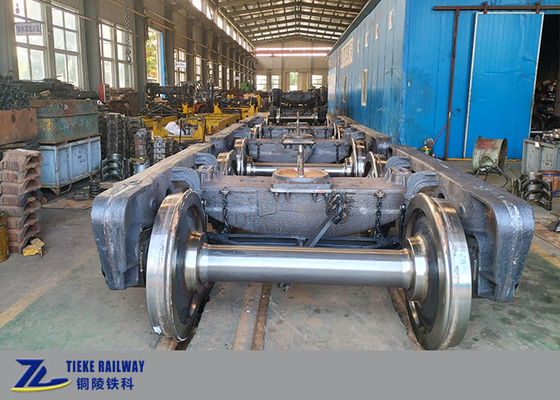 100T Pay Load Railway Wagon Bogie Axle Load 35 Tons Heavy Duty