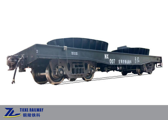 100T Heavy Load Wagon Steel Slag Transport Rail Car Steel Factory Rail ...