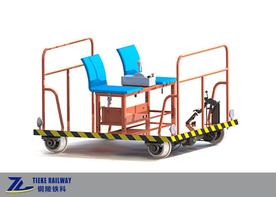 Railway Maintain Vehicle Battery Railway Trolley Track Inspection ...