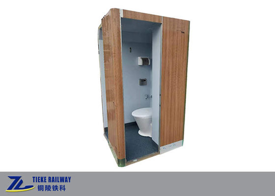 Railway Toilet Locomotive Bathroom Module FPR HPL Material