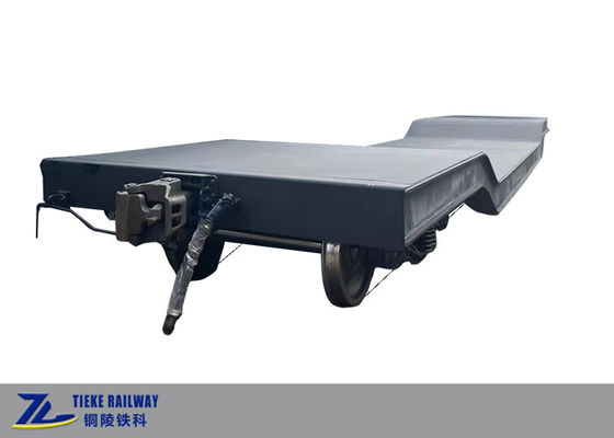 19m Long Railway Well Flat Wagon Pay Load 40 Tons Depressed Center Flat Car
