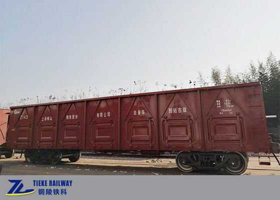 Tieke EN Standard Open Top Train 70t Load Wagons 80km/H For Bulk Goods