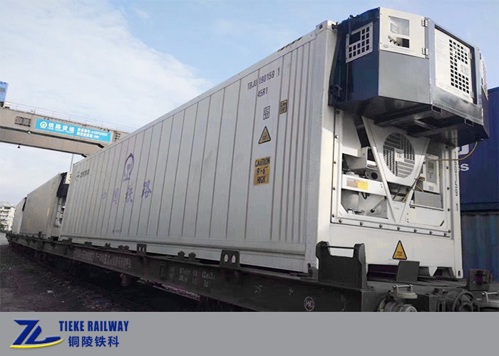 Rail Car Railway Refrigerated Vehicle For Dairy / Farm Product