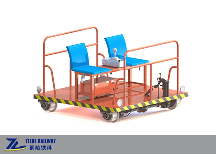 Railway Maintain Vehicle Battery Railway Trolley Track Inspection ...
