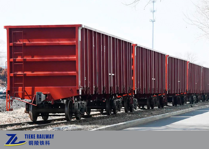 1520mm Gauge Railway Wagon With Axle Load 23.5t Volume 82 M3