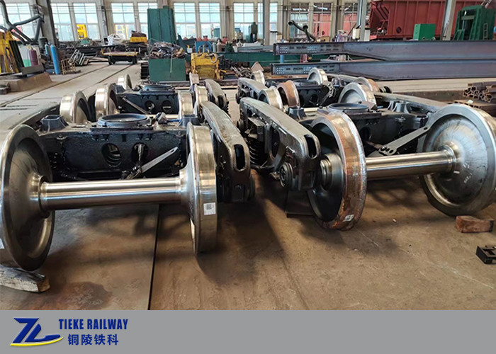 25t Axle Load Meter Gauge Wagon Bogie With High Load And Durable Frame