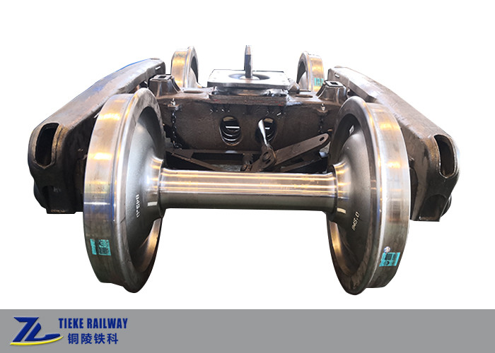 1000mm Rail Gauge Bogie Heavy Load Two Axle Casting Wagon Bogie 60 Tons ...