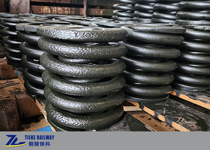 DIN 2096 Railway Bogie Parts Bogie Coil Springs 60Si2CrVAT / 60Si2CrVA
