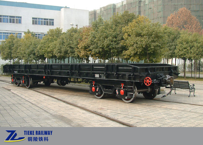 Low Floor Railway Freight Wagon 80km/H UIC Approved For 1435mm Gauge ...