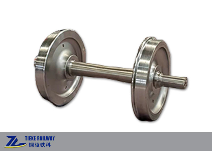 Railway AAR EN TB Wagon Wheel Axles Wheelset 780mm For Heavy Truck