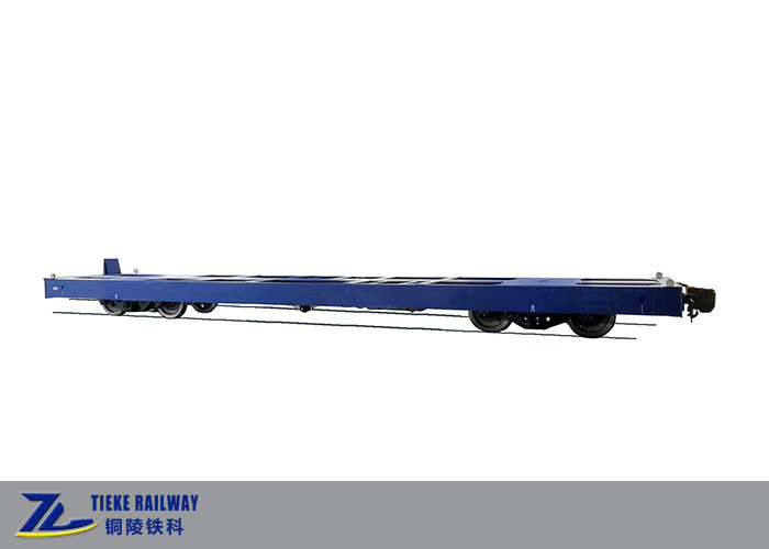 Intermodal Spine Flatbed Railroad Car Train 1520mm Broad Gauge 78t Load