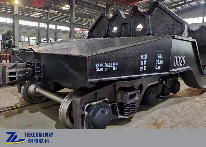 840mm Wheel Hot Metal Railroad Cars Handle Ladle 120t Pay Load Freight ...