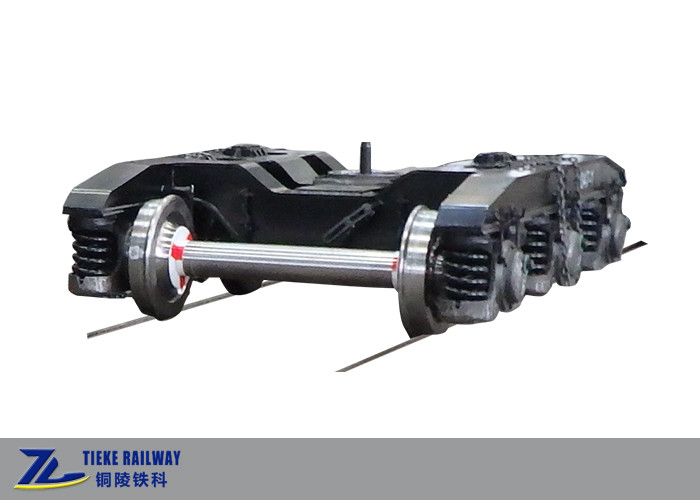 3 Axle Railway Wagon Bogie Welded Frame For Heavy Load Ladle Railcar