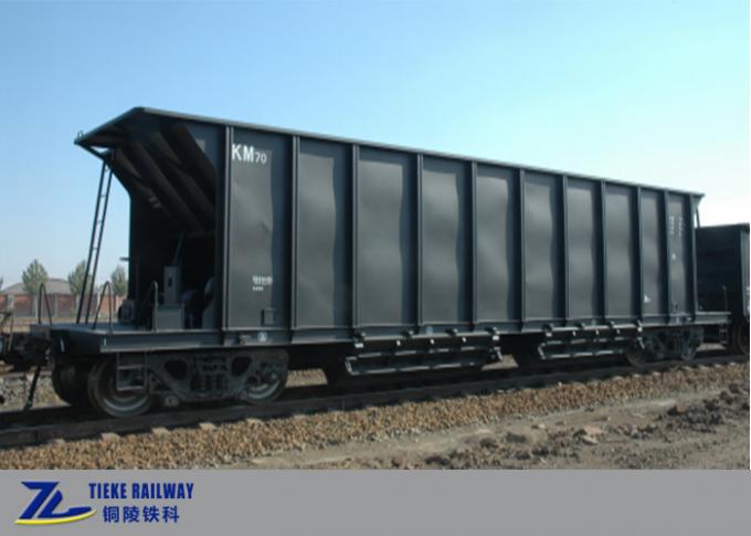Heavy Load 70 Ton Ore Coal Railway Hopper Wagons 1435mm Gauge 120 Km/H ...