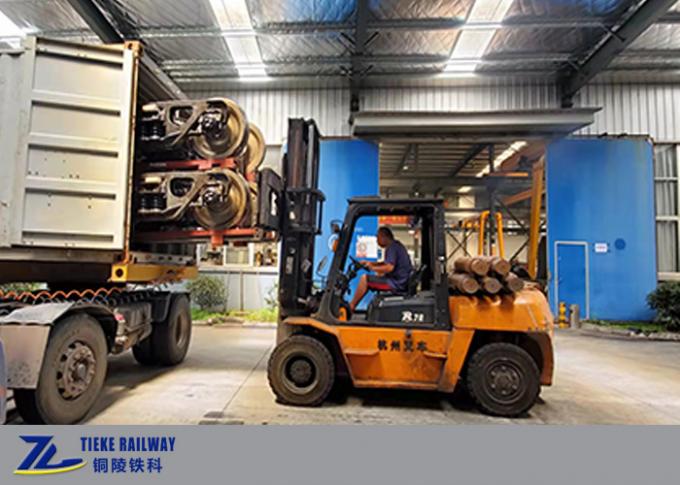 14 Ton Axle Load 3 Piece Bogie For 1000mm Gauge Railroad Train