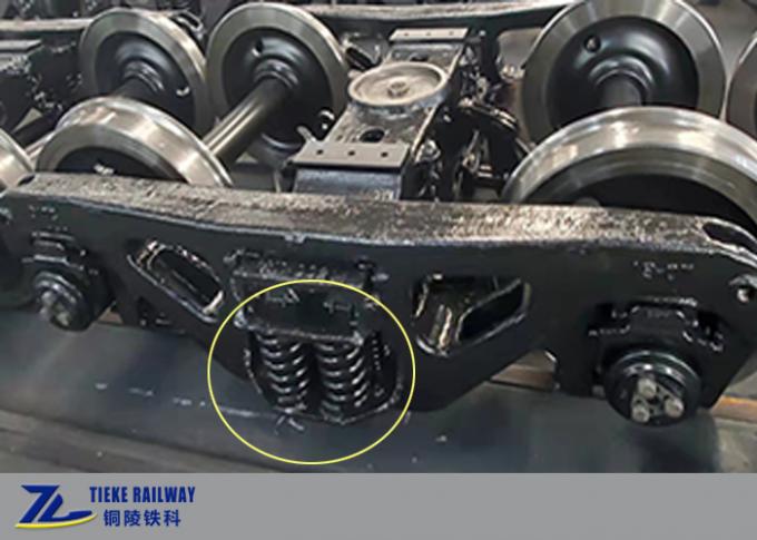 DIN 2096 Railway Bogie Parts Suspension Inner Outer Wedge Coil Spring