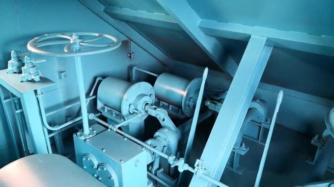 Pneumatic Unloading Ore Hopper Wagons 60t Loading Freight Train