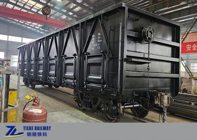 Railway Open Top Coal Wagon With Manual Unloading Hatches