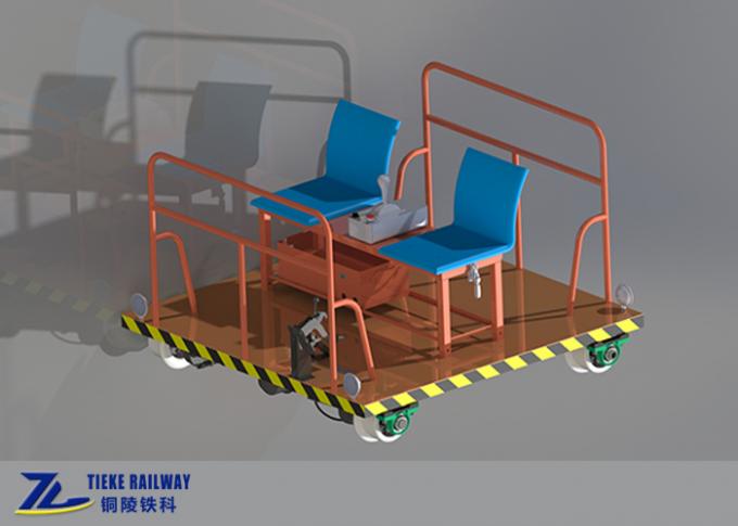 Railway Maintain Vehicle Battery Railway Trolley Track Inspection ...