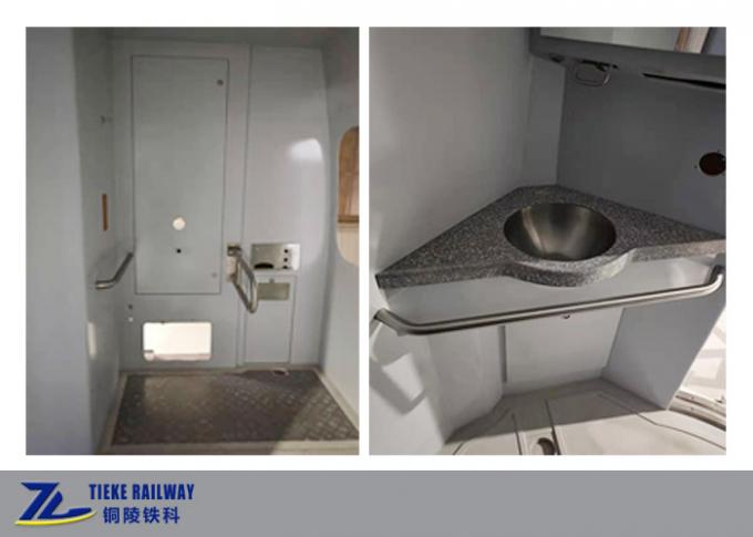 High Speed Train Railway Bathroom Module Washing Room Compartment