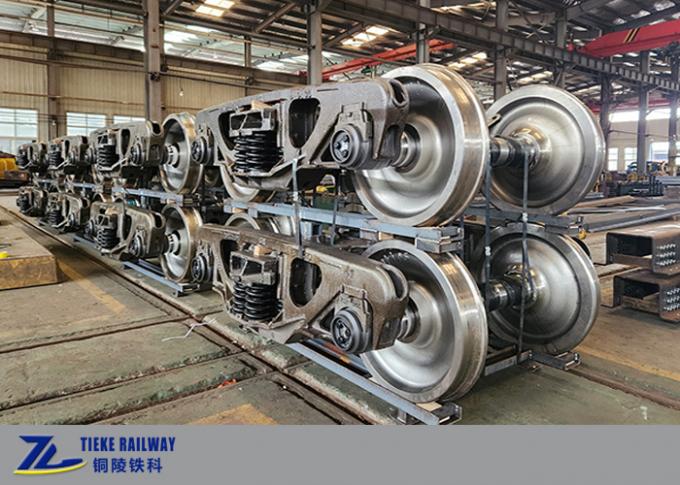 Railway Freight Car Bogie 25T Axle Load Meter Gauge Heavy Load Bogie