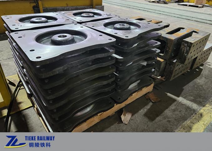 Forging Steel Freight Car Body Upper Center Plate Railway Pivot Plate